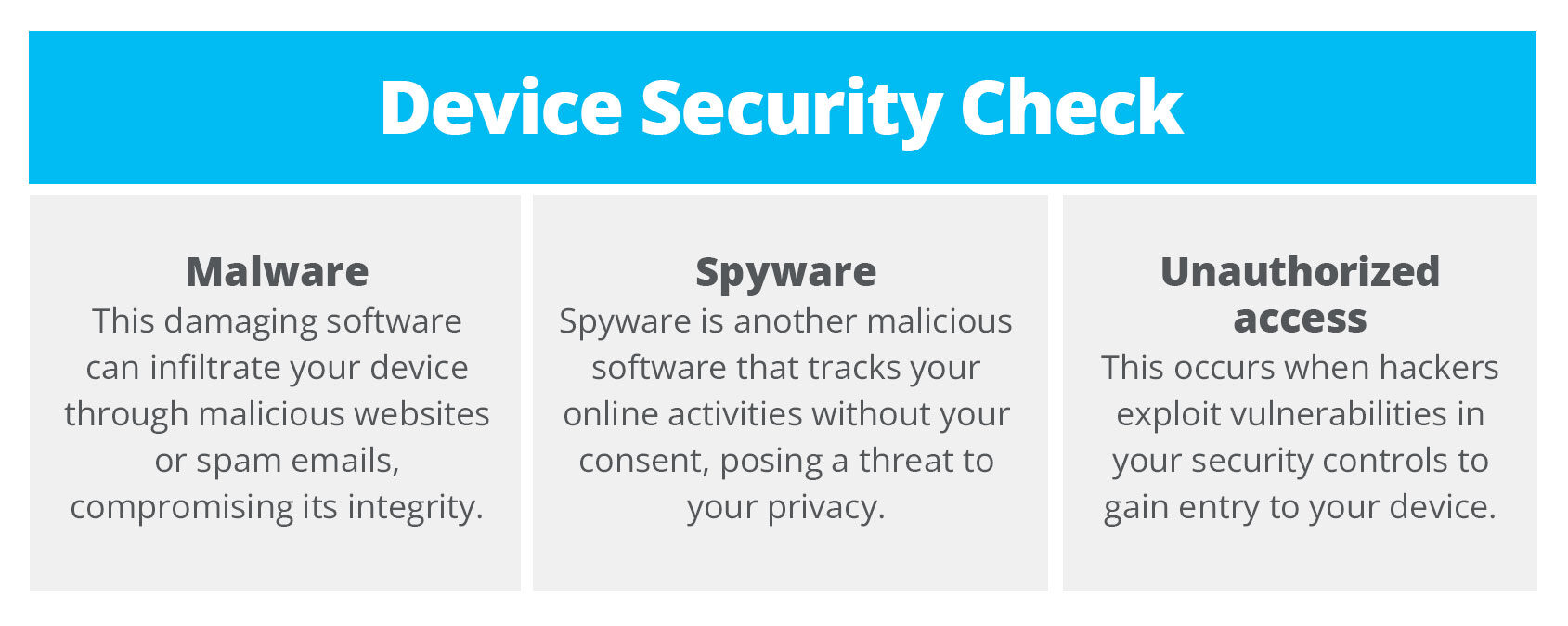 How to Complete a Device Security Check