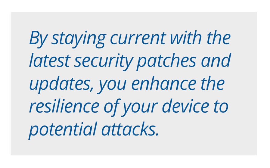 How to Complete a Device Security Check